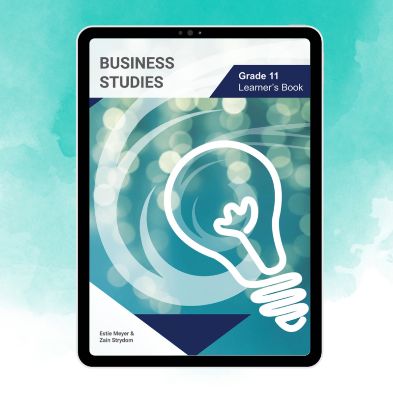 EB-Business Studies - Grade 11 eBook - Consumo Publishers