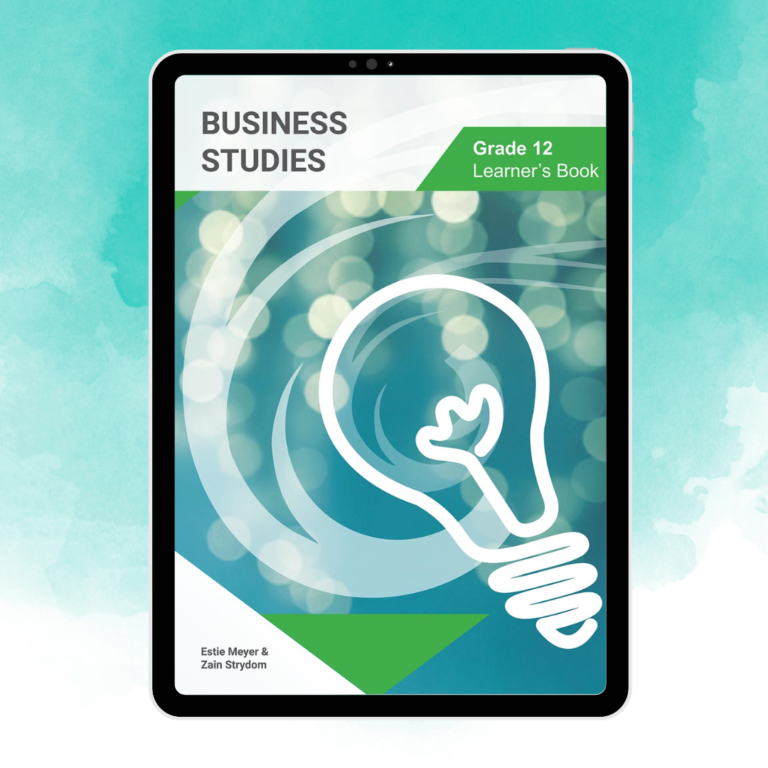 EB-Business Studies - Grade 12 eBook - Consumo Publishers